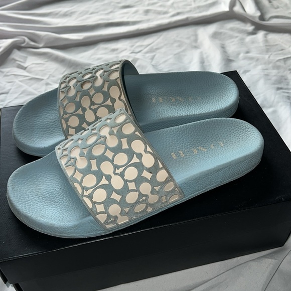 Shoes | Coach Udele Signature Slide | Poshmark